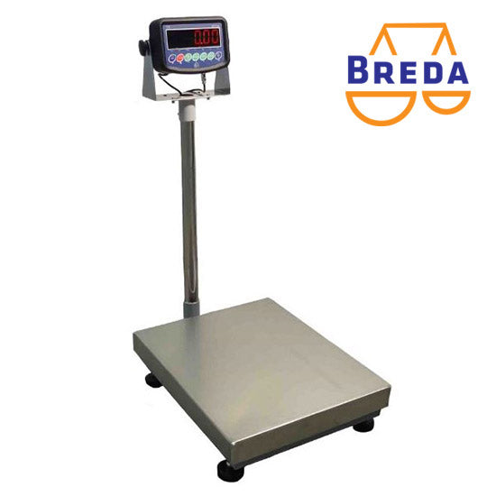 Báscula Breda De Piso 40 X 50 Cm Cubierta Inoxidable Desde 50kg